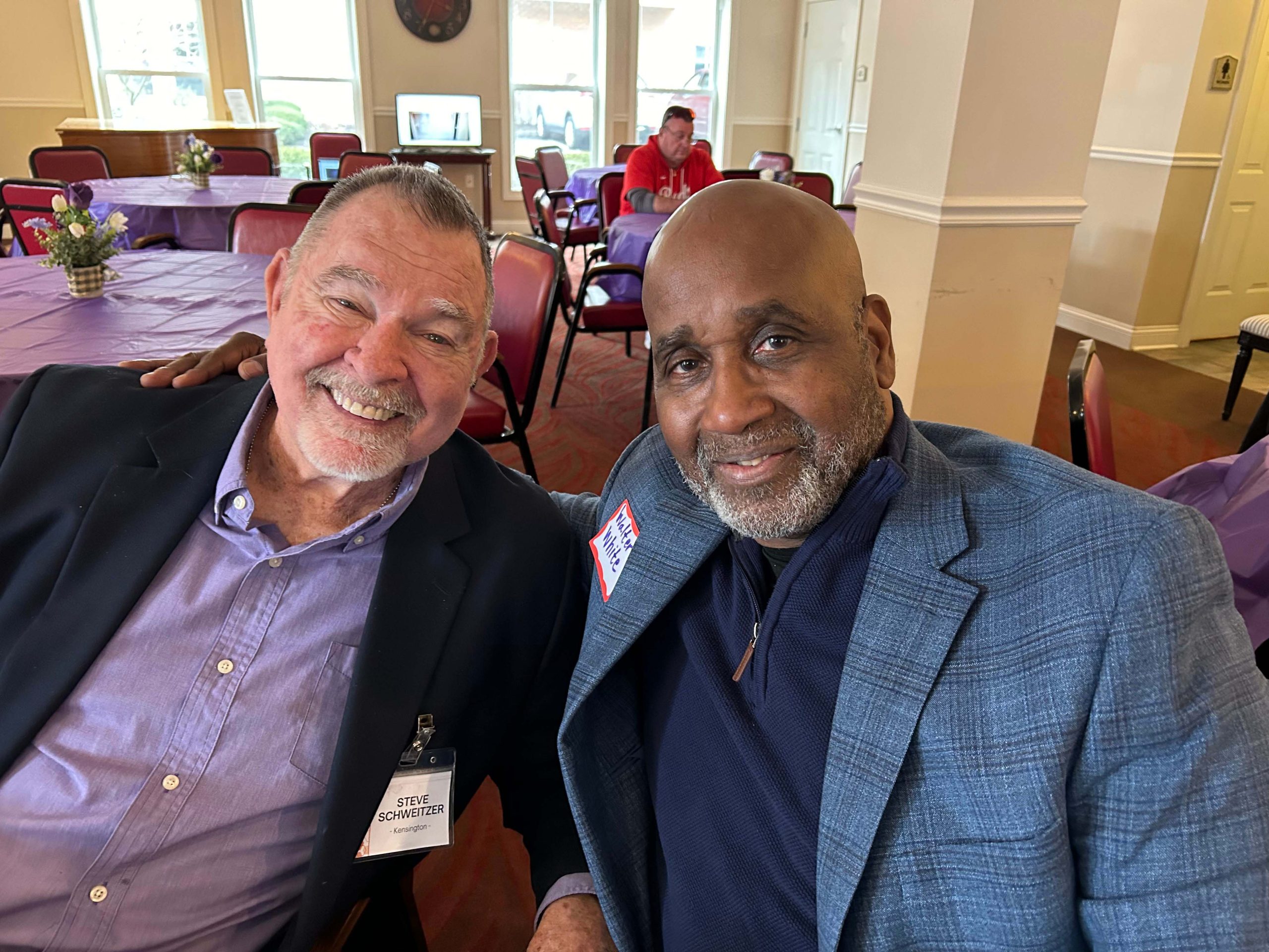 Coach Steve Schweitzer reunited with high school basketball players ...
